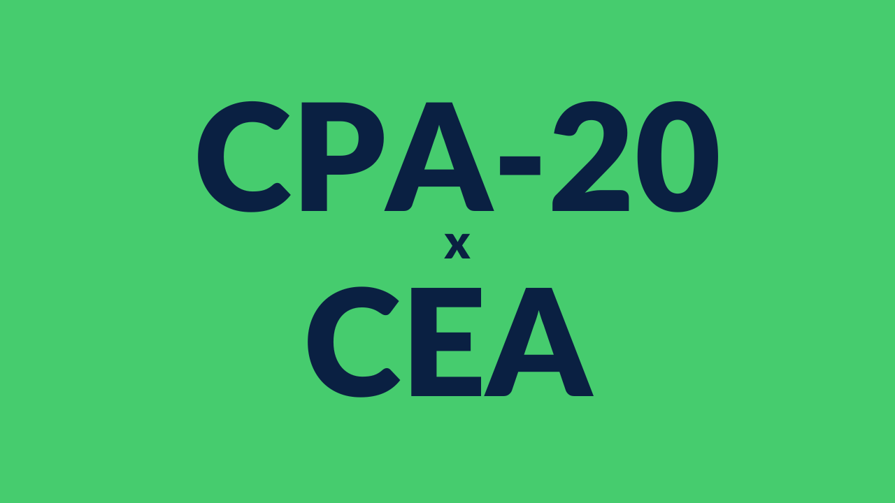 CPA-20 ou CEA: Diferenças e Qual Escolher?